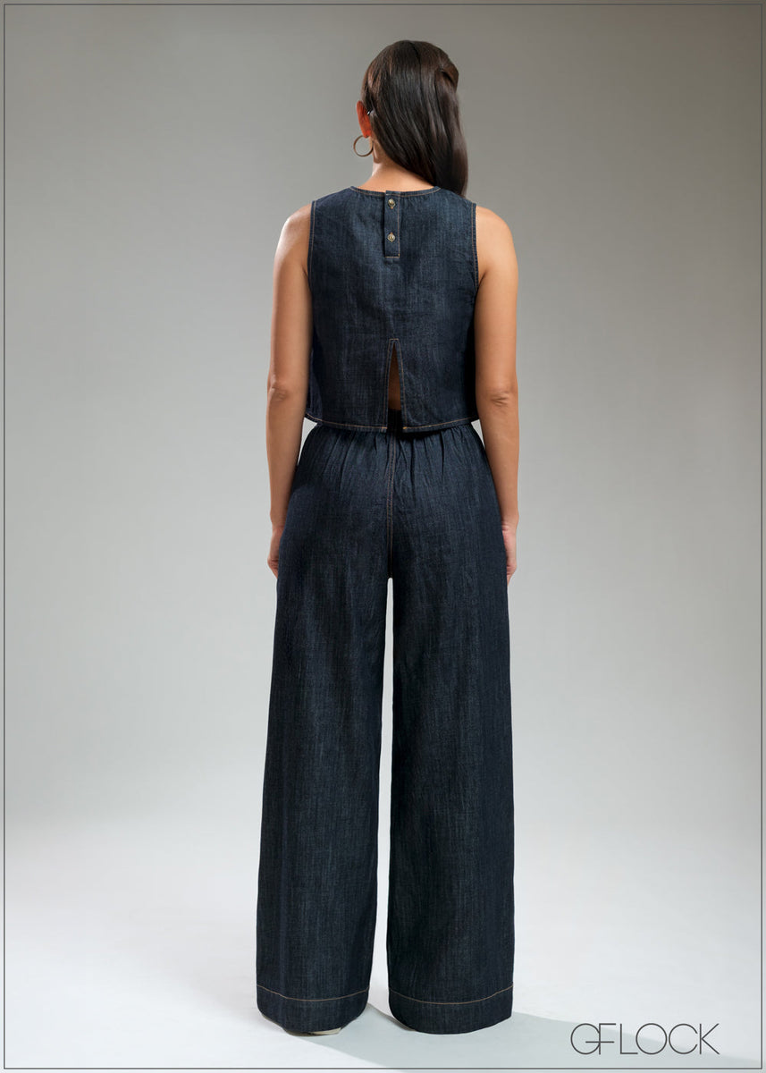 Loose Fit Denim Pant - 210925 – GFlock Global
